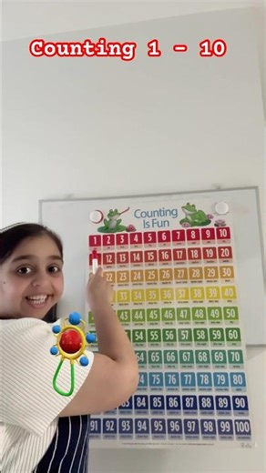 Counting 1 to 10 🔢 | Learn Numbers in English | Board Teaching for Kids