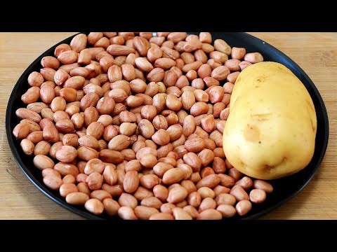 土豆別做絲！加一把花生，做這個超級簡單又超香的新菜譜 #美食 #家常菜 #简单美食 #特色美食 #创意美食