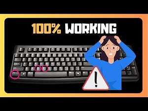 FIXED EASY WAYS To SOLVE And FIX CTRL+A, CTRL+C, And CTRL+V NOT Working In Windows Or Computer