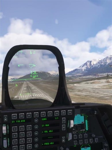 Ushuaia F-22 VR Formation Landing | Microsoft Flight Simulator 2024 #msfs2024 #vr #f22raptor