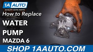 How to Replace Water Pump 2002-07 Mazda 6