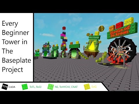 Every Beginner Tower in Plate 1 | The Baseplate Project