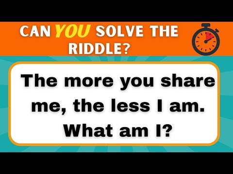 Can You Solve These 12 Tricky Riddles? 🤔 | Fun Brain Teasers Challenge