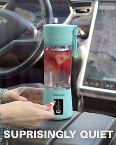 ~380 ml USB Rechargeable Blender Mixer Portable Mini Juicer Juice Machine Smoothie Maker🥤 Price 2000/- Specification: Condition: 100% brand new Type:Fruit & Vegetable Tools Color: purple/Pink/Green/Blue Material: PP PC ABS Stainless steel Product size: 82*80*235 MM Volume: 380 ml Feature:Stocked,Eco-Friendly Fruit & Vegetable Tools Type:Squeezers & Reamers Motor rotation: No-load:
