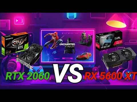 RTX 2060 VS RX 5600 XT Game test 2025