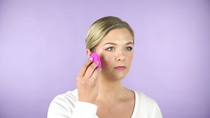 Practk Premium Makeup Beauty Sponge Foundation Power Blender for Blending, Stippling, Highlighting and Contouring - Blue - Makeup Blending Sponges for Face