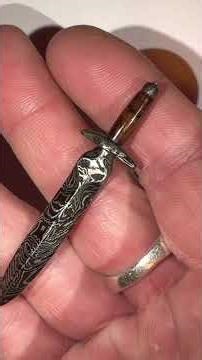 #MiniDagger #BladeMaking #KnifeArt #MiniKnife #ForgedBlades #CustomKnife #KnifeCraft