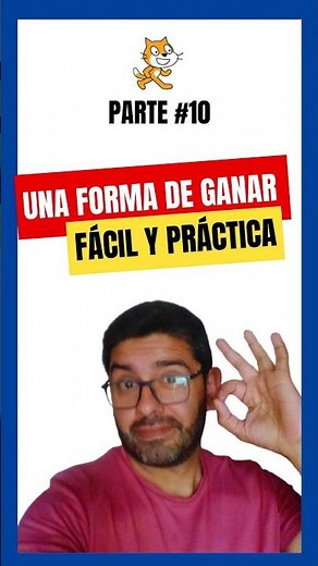 🐱‍💻Tutorial SCRATCH cómo Crear un JUEGO 👨‍💻 PARTE 10 😺 Un FINAL en 1 Minuto #scratch #tutorial