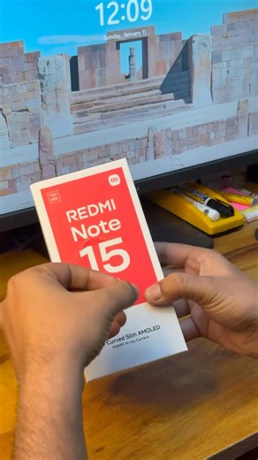 Ritesh Devvanshi | Tech Reviews & Markets on Instagram: "Redmi Note 15 5G unboxing 🔥🔥"