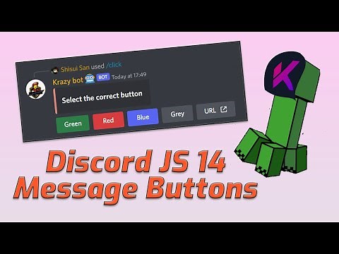 Discord JS 14 Message Button Games Detailed