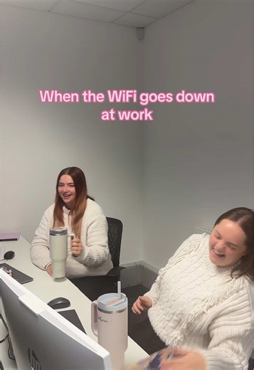 When the WiFi Goes Down at Work: Office Humor