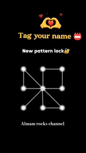 Simple pattern design⚡/ Pattern making lock🔒#design #pattern #shorts #almamrocks
