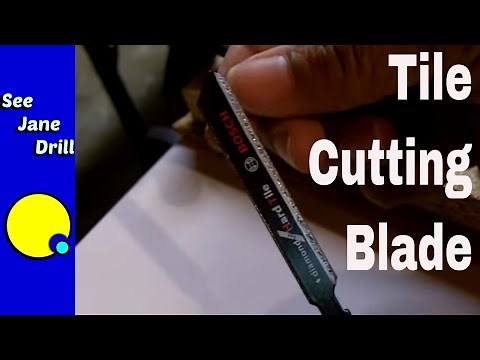 How to Cut Ceramic Tile with a Jig Saw