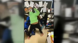 School district investigates video of student attacked in high school classroom