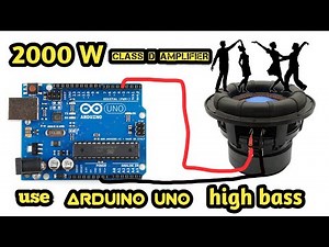 How to make a class d amplifier | diy class d amplifier using arduino bord ,simple amplifier circuit