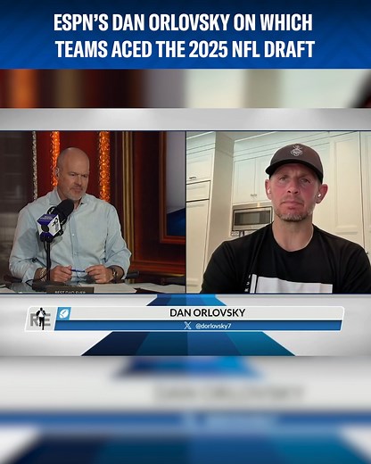 163K views · 1K reactions | Dan Orlovsky breaks down which teams crushed the 2025 NFL Draft, giving props to smart picks and perfect fits. | The Rich Eisen Show | Facebook