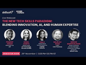 Skillsoft Webcast - The New Tech Skills Paradigm: Blending Innovation, AI, and Human Expertise