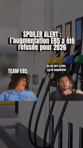 Team E85 depuis longtemps… on est bien ✌️ Pendant que certains attendent encore parce que « ça va augmenter » 🤡 👉 Spoiler alert : l’augmentation de l’E85 a été refusée pour 2026. Du coup… tu attends quoi pour passer au bioéthanol ? 😅⛽ #E85 #Bioéthanol #Reprogrammation #Stage1 #ConversionE85 #FredAutoSport #EconomiesCarburant #MemeAuto #CarReels #HumourAuto | Fred Auto Sport