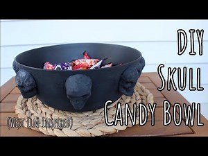 DIY | Skull Candy Bowl