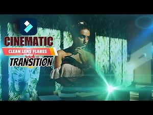 FILMORA 11 - CLEAN LENS FLARES TRANSITION - HOW TO USE LENS FLARES