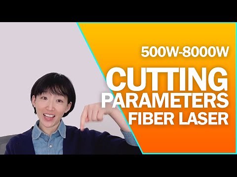Laser Parameter | Fiber Laser Parameters | Laser Cutting Library