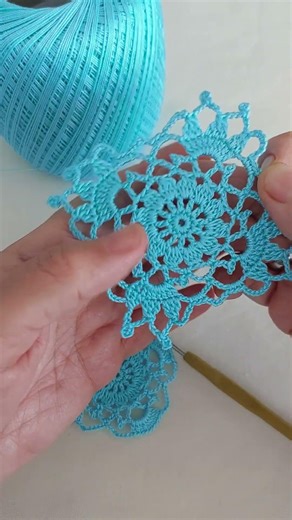 How to start the perfect center for a lace square 🔲 #crochet
