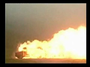 Oxy Acetylene Cylinder explosion in a van