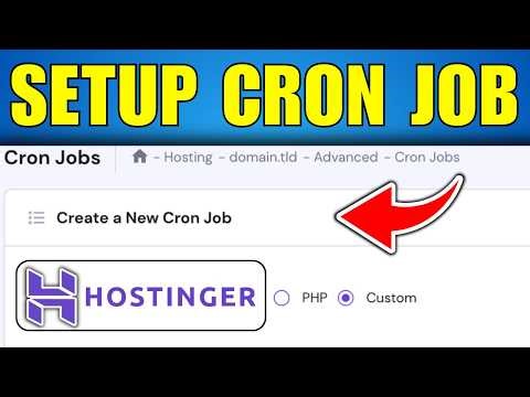 How To Setup Cron Job in Hostinger (2026)