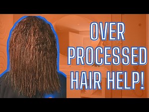 Your hair is falling out because it over processed| How to repair your hair after processing it