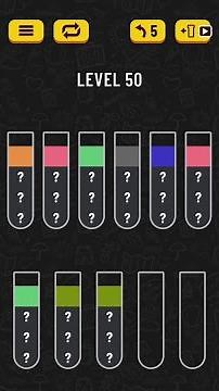 Water Sort Puzzle. Level 50. HD Quality