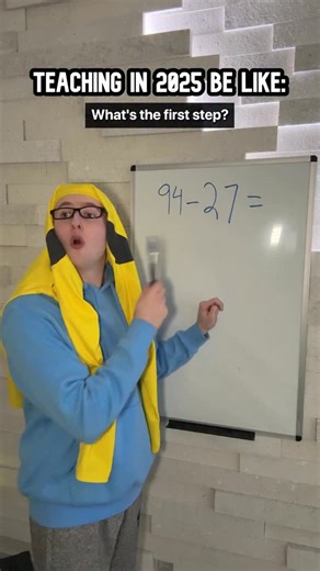 Luke Davidson on Instagram: "Teacher Teaches Students Subtraction"