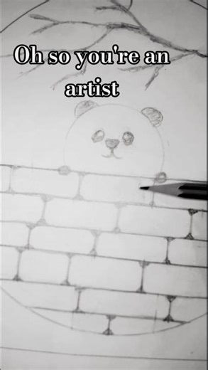 oh so you're an artist✨ #trending #shorts #art