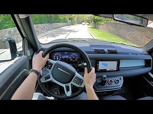 2021 Land Rover Defender 90 First Edition - POV First Drive (Binaural Audio)