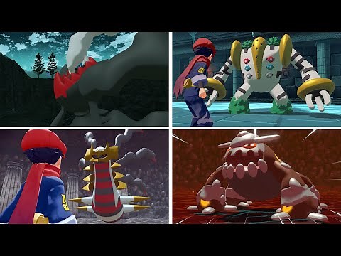 Pokemon Legends Arceus - Catching All Legendaries