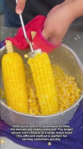 The Ultimate Corn Kernel Remover in Action
