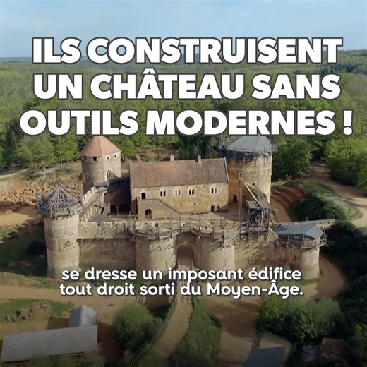 230K views · 2.6K reactions | Ils construisent un château fort sans outils modernes ! À voir sur RMC BFM Play : https://www.rmcbfmplay.com/info-programme/guedelon-comment-construire-un-chateau-fort?contentId=Product::NEUF_BFMAVOD_BAV00196018&universe=PROVIDER | RMC Découverte | Facebook