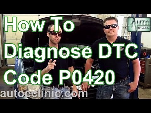 How To Diagnose A Check Engine Light : Code P0420 Catalyst (Bank 1)
