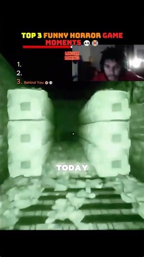 Top 3 Funniest Horror Game Moments #Shorts #hilariousfails #memes