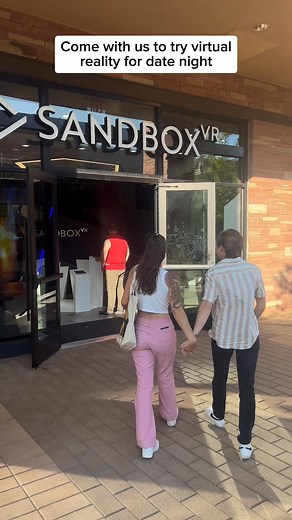Couples who play together stay together - book a unique date activity! ❤️ “Literally one of the best date night experiences of my life.” -Sarah & Demaris in St. Petersburg, FL | Sandbox VR