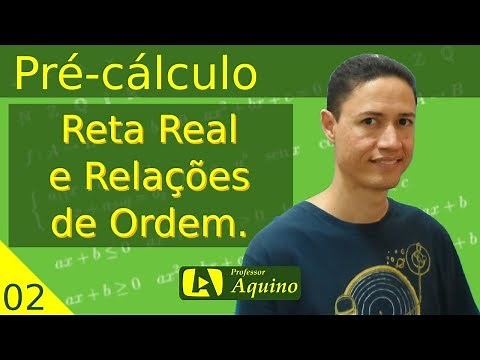 Reta Real e Relações de Ordem. | 02 - Pré-cálculo.