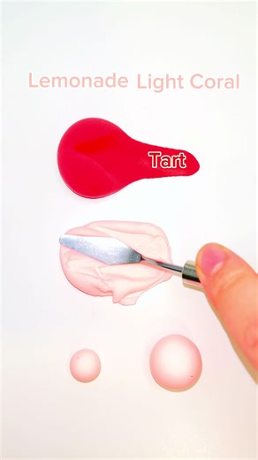 Color Mixing Techniques: Lemonade & Light Coral