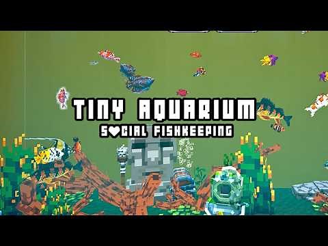 Tiny Aquarium: Social Fishkeeping Is A Cozy Online Fishing Game | Tiny Aquarium Gameplay