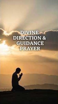 Powerful Prayer for Divine Direction & Guidance | Hear God’s Voice Clearly