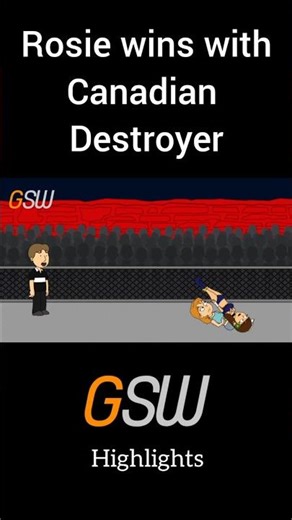 Rosie Anderson wins with the Canadian Destroyer