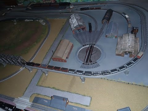 N Gauge 8, Installing & Weathering a Kato Turntable