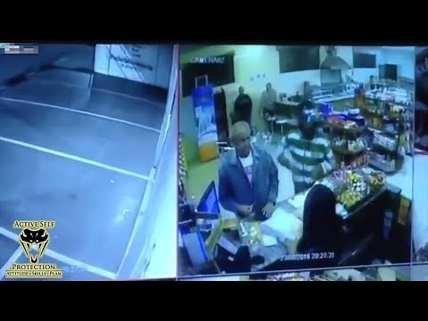 Convenience Store Robber Takes the Room Temperature Challenge | Active Self Protection