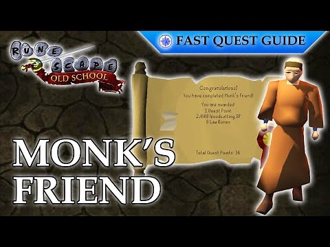 Monk's Friend Quest | OSRS Quality Quick Guide [2023]