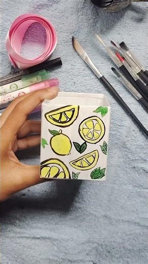 recreate this old box ☑️🌟.#recitation #diy