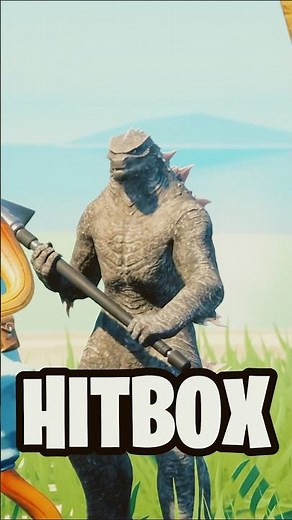Is GODZILLA’s HITBOX BIGGER In Fortnite Chapter 6? #fortnite #fortniteclips #fortnitechapter6