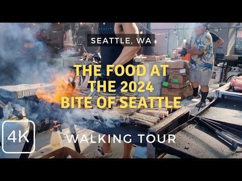 The Amazing Street Food at the 2024 Bite of Seattle | Seattle, WA